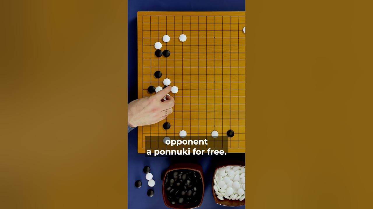 Can You Cut One-space Jump on the Go Board? 🧠 More Go in Profile! #GoGame #Baduk #BoardGame ...