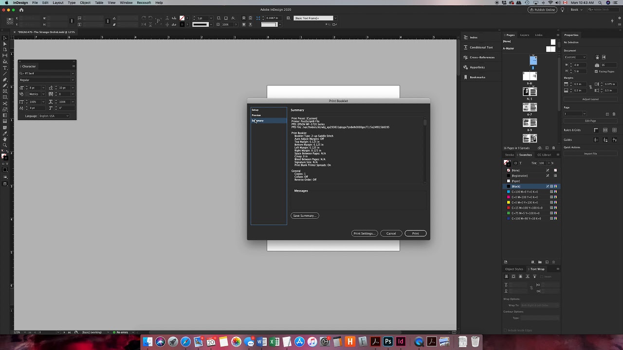 Exporting Printer Spreads - YouTube