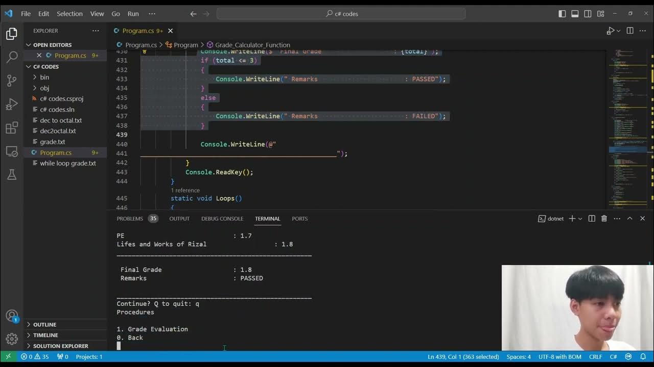 C# Compilation of Activities in Programming 2 - YouTube