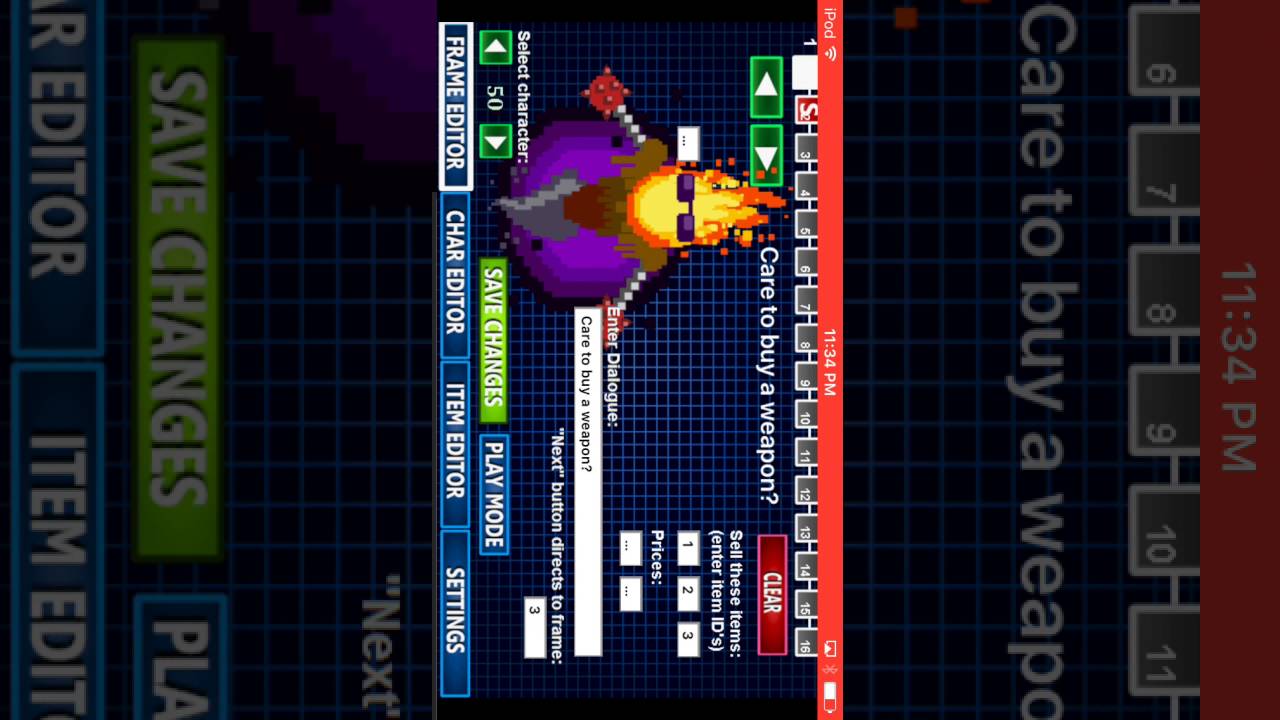 IPOD Mostly RPG Creator BY Scott Cawthon - YouTube