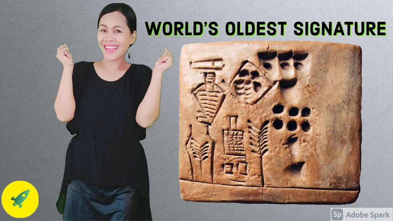 The story behind the World's Oldest Signature - YouTube