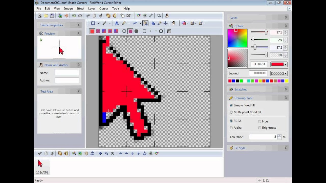 RW Cursor Editor (Real World) - YouTube