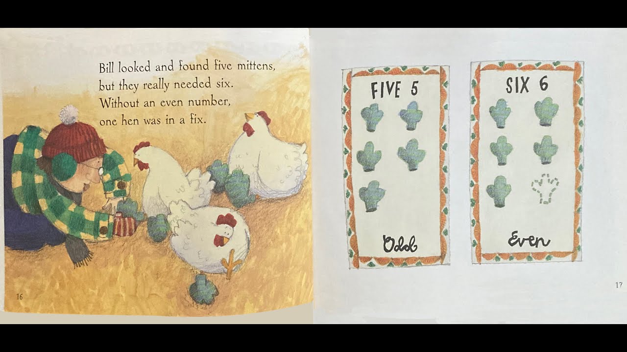 Missing mittens - Even and Odd numbers Fun Song and story - YouTube