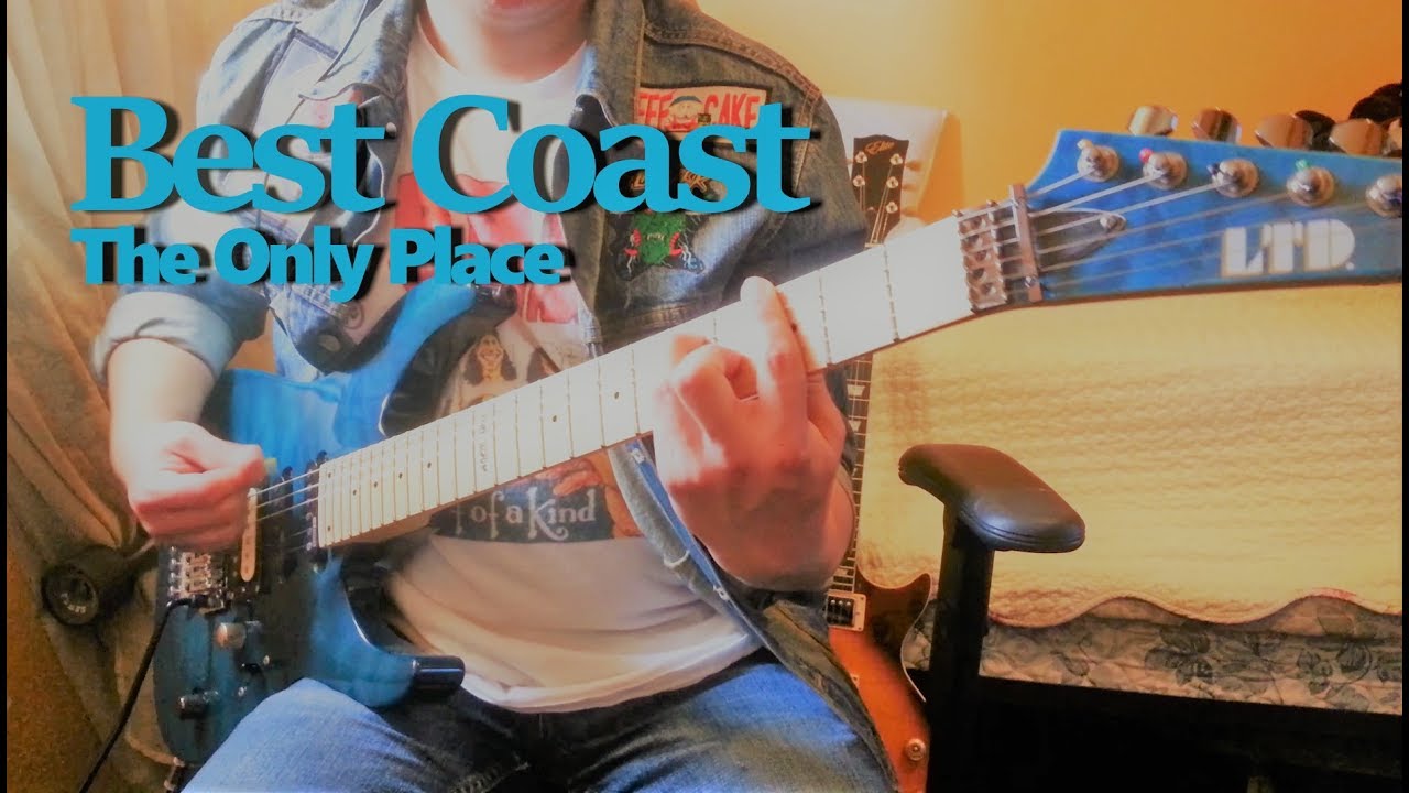 Best Coast - The Only Place Guitar Cover (STUDIO COVER) - YouTube