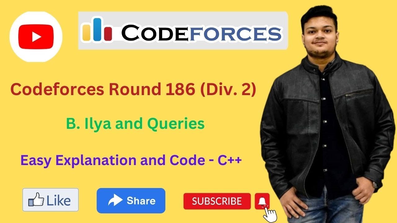 B Ilya And Queries Codeforces Round 186 Div 2 Codeforces Dp The Third Tier Coder 8534