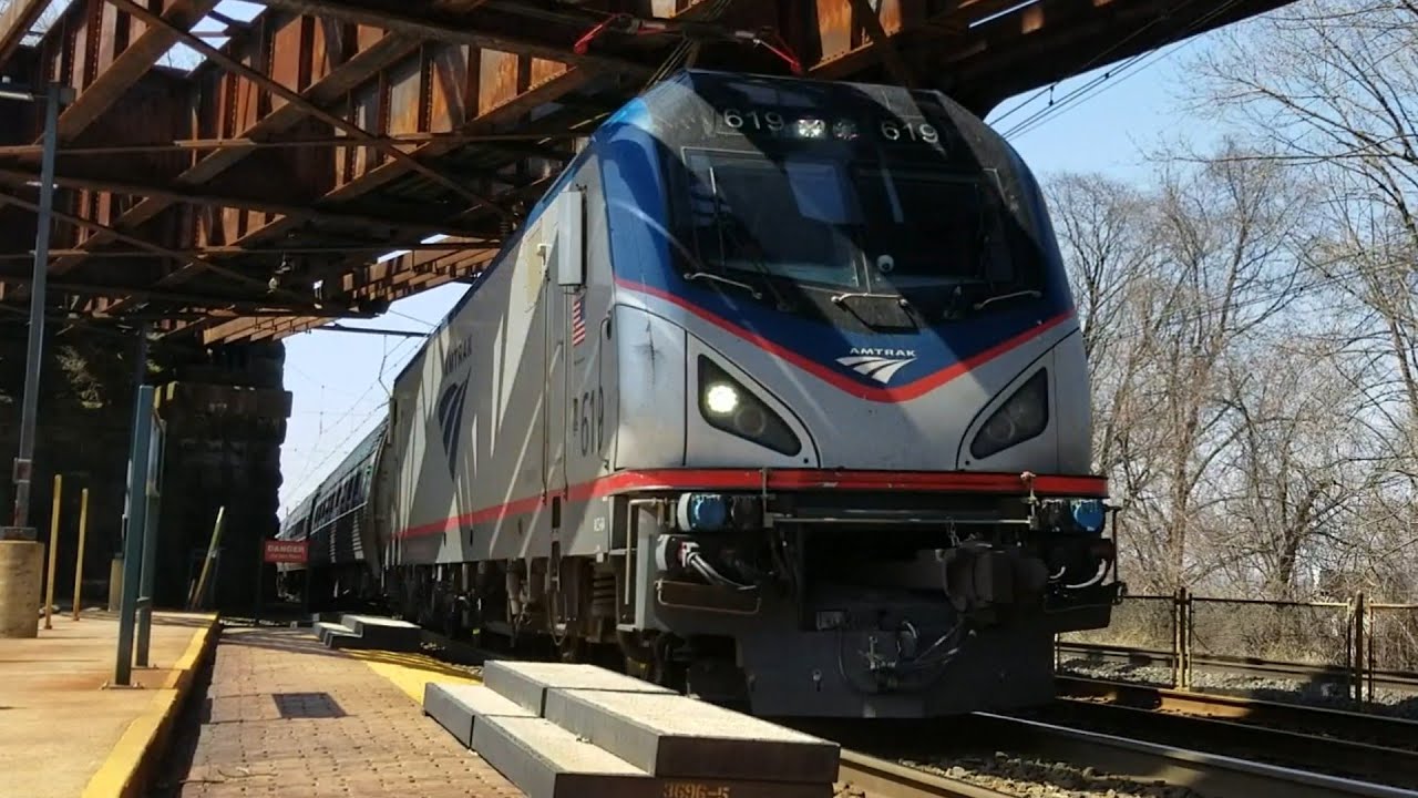 Amtrak 666 Express Through Whitford! | TOT Key Cor #10 | El Díablo Strikes Back! - YouTube