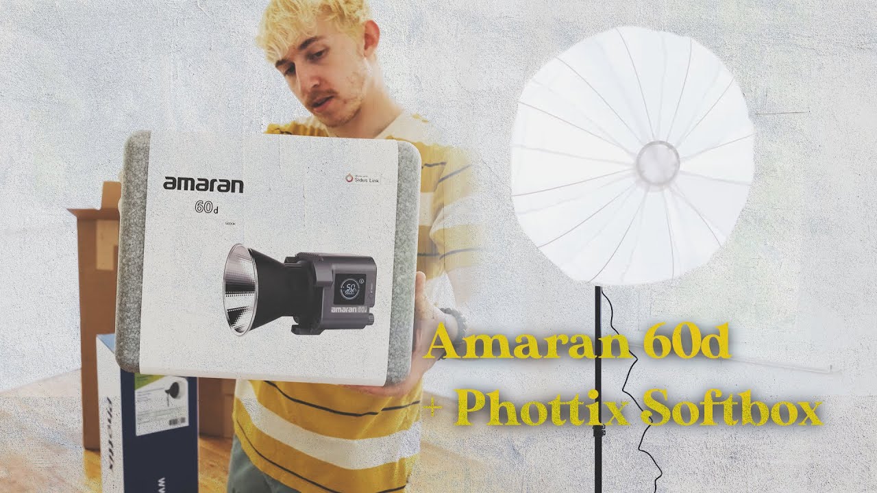 Amaron 60D + Phottix Lantern Softbox (Unboxing & Review) - YouTube