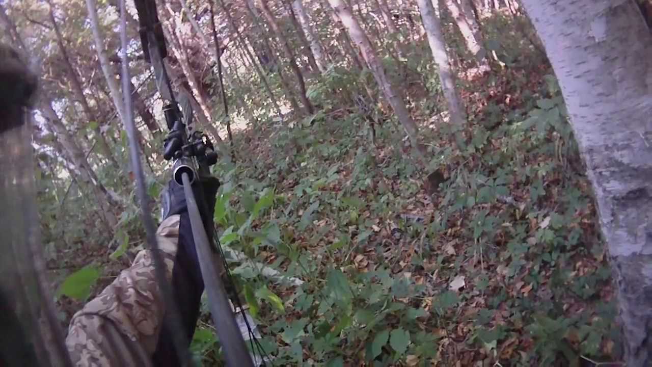 Airsoft bow eliminations on the fort course - YouTube