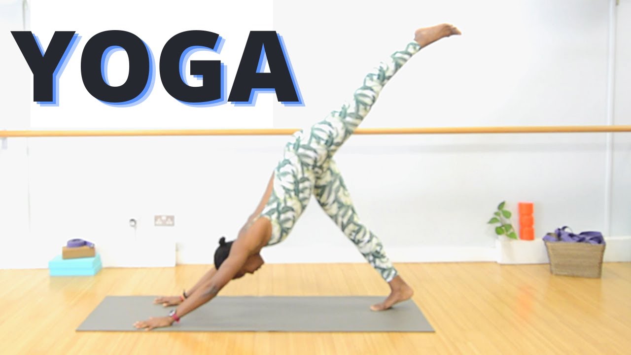 50 Min Intermediate Yoga | Vinyasa Flow to 'Tone and Strengthen ...