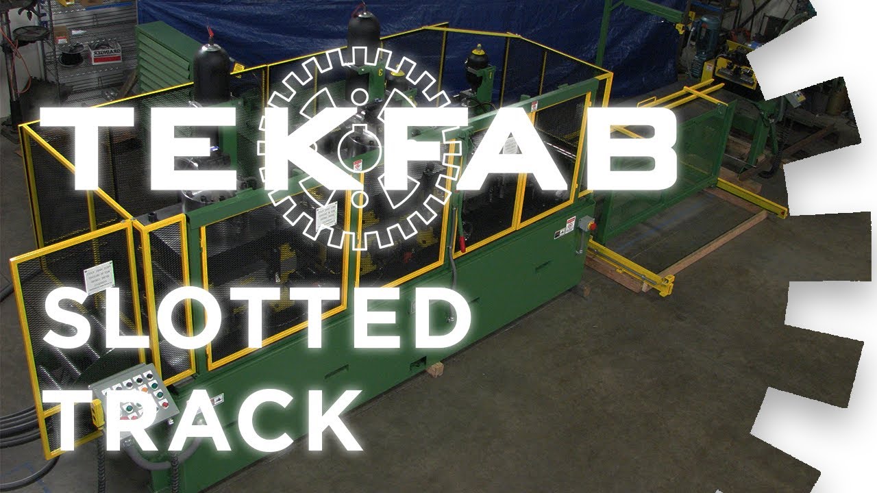 TEKFAB SLOTTED TRACK - YouTube