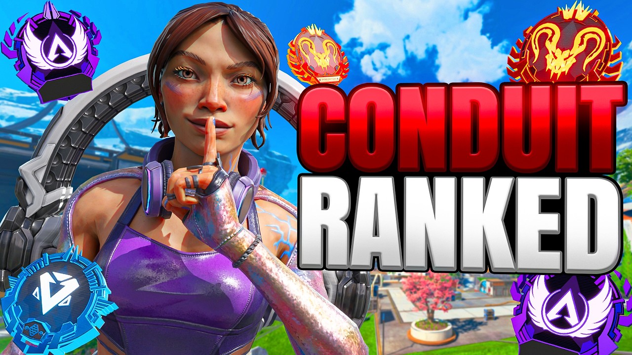 High Level Conduit Ranked Gameplay - Apex Legends (No Commentary) - YouTube