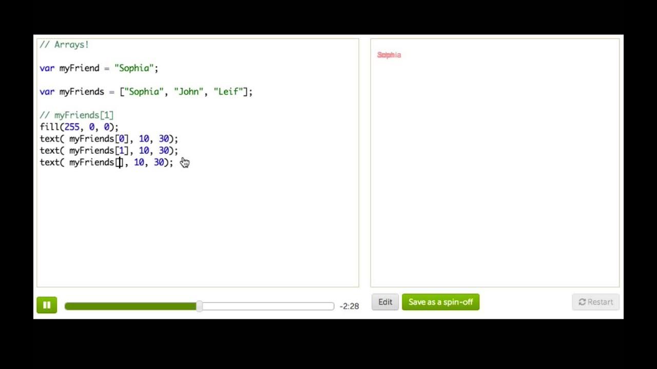 Intro to Arrays | Computer Programming | Khan Academy - YouTube