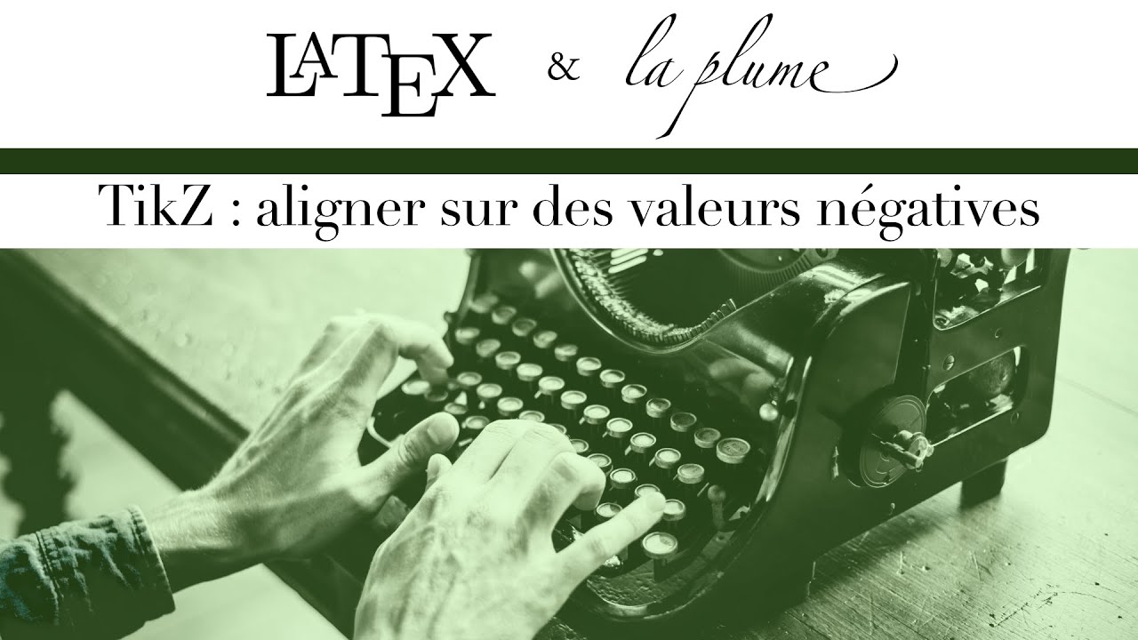 TikZ : aligner les marques de graduation d'un axe sur les chiffres ...