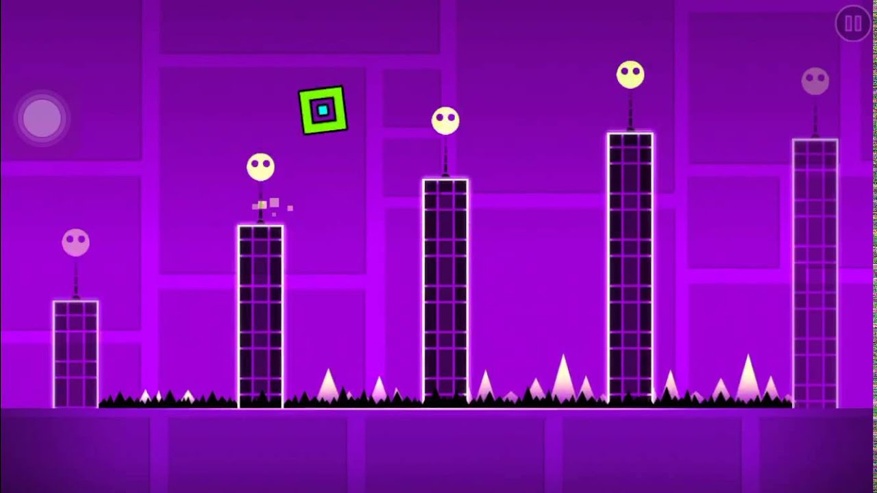 Geometry Dash Stereo Madness Level 1 ( With 3 Stars ) - YouTube