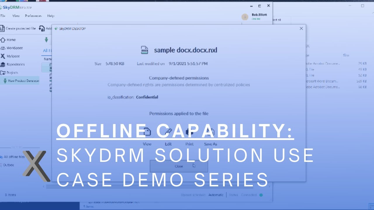 Desktop & Offline Capability: SkyDRM Solution Use Case Demo Series ...
