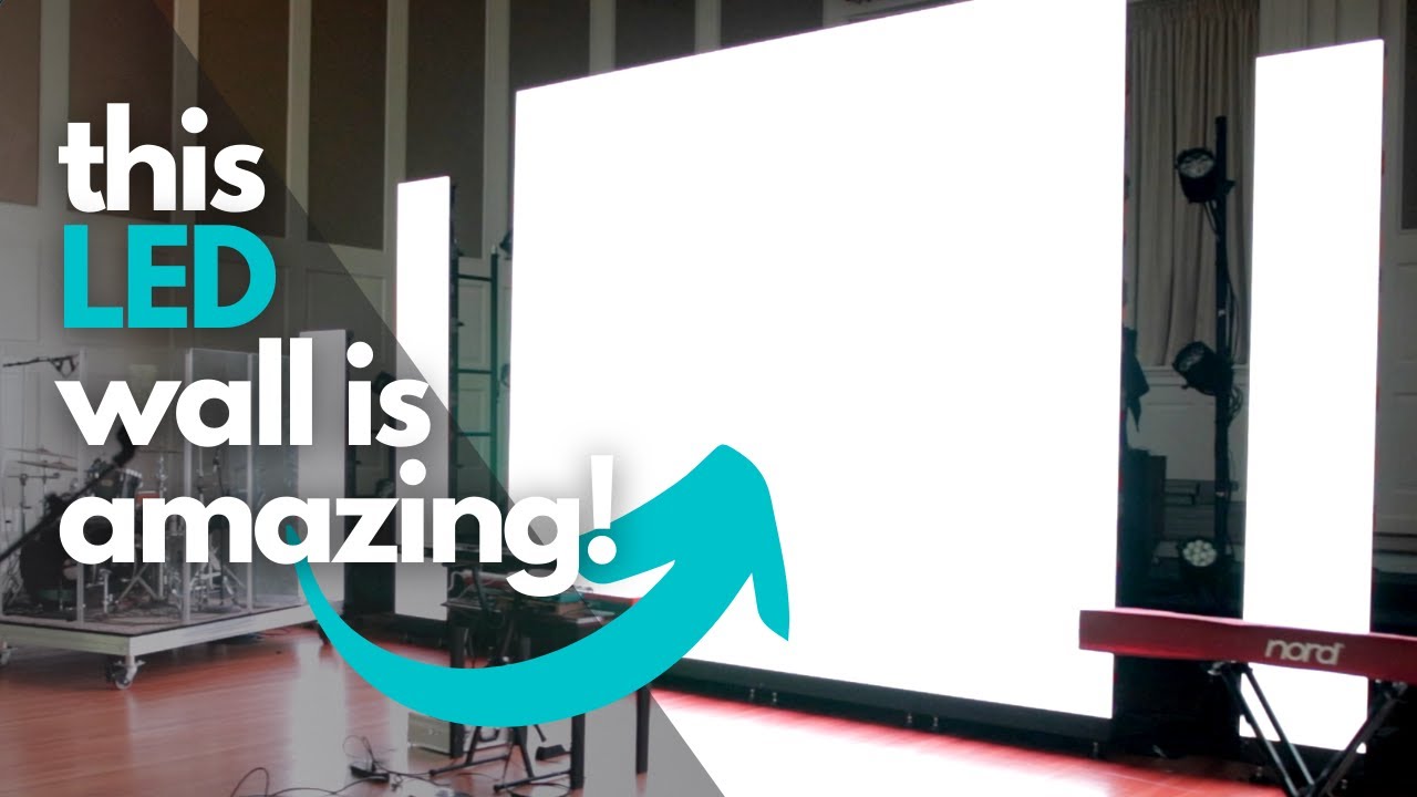 This LED Wall Looks AMAZING! Worship Techbooth Tour! - YouTube