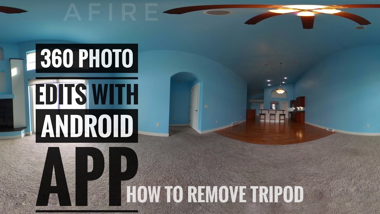360 Photos - How to Remove Tripod with Android App - YouTube