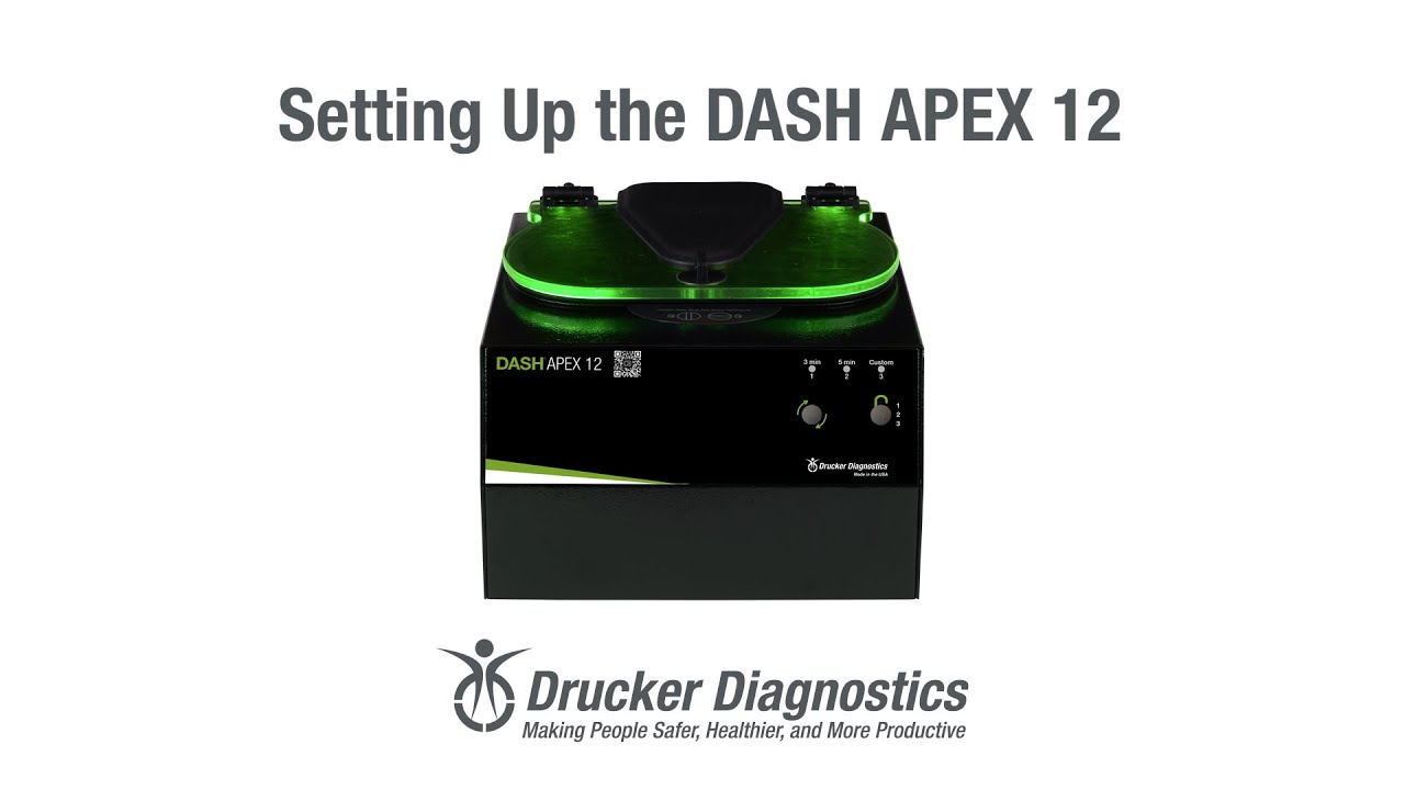 Setting Up the DASH APEX 12 - YouTube
