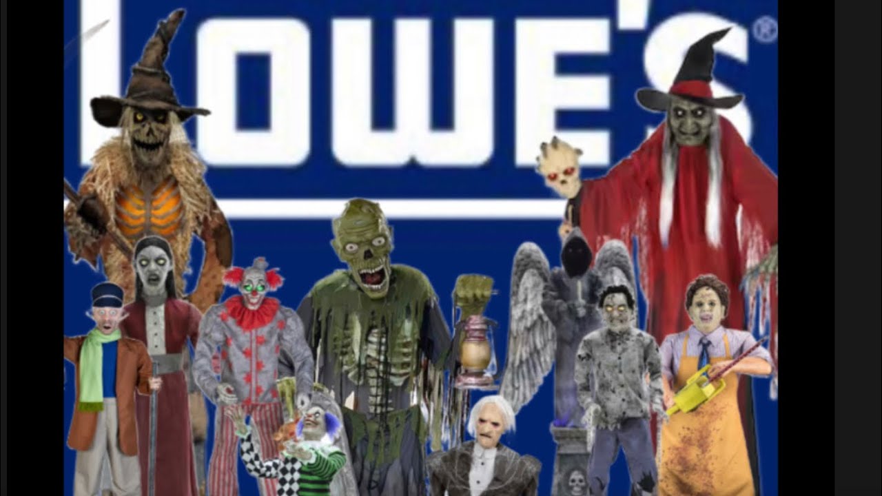 🎃 Lowe's 2023 FULL animatronic lineup!! - YouTube