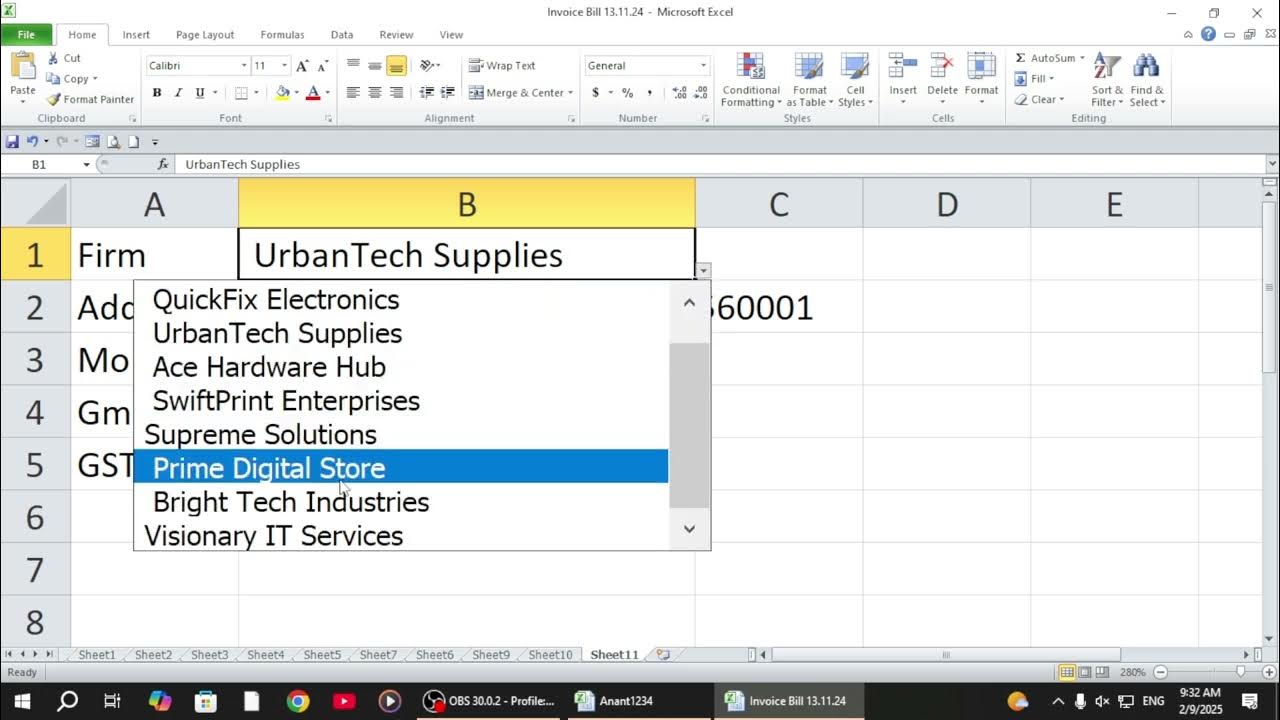 MS EXCEL का पूरा कोर्स सीखे ll Learn MS EXCEL Full Course ll Part-6 - YouTube