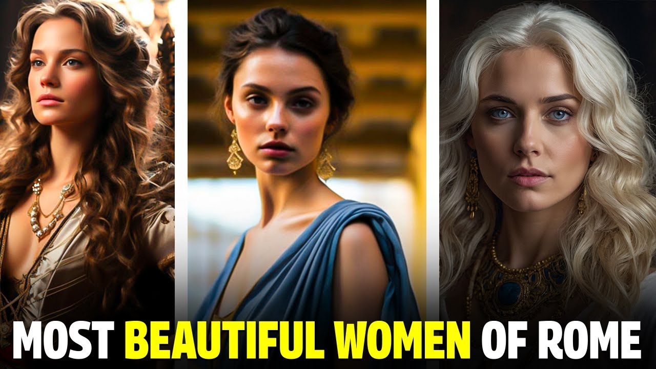 The 5 Most beautiful women of Rome - YouTube