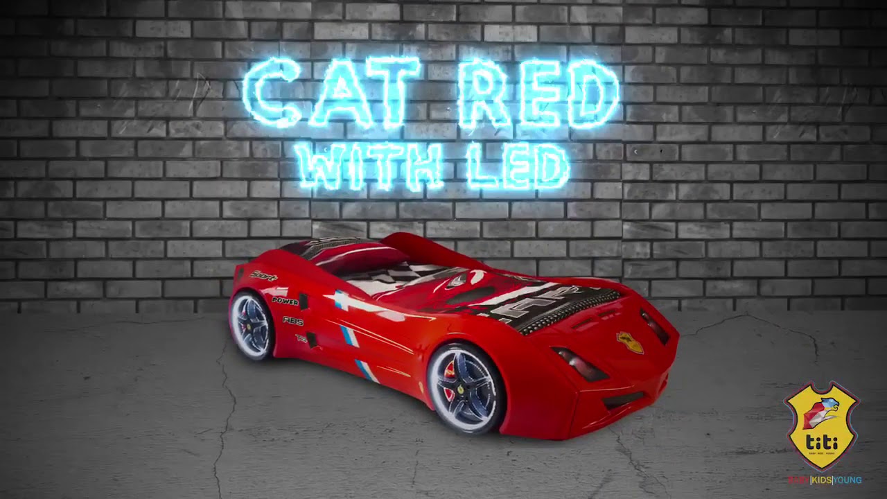 Titi cat car bed - YouTube