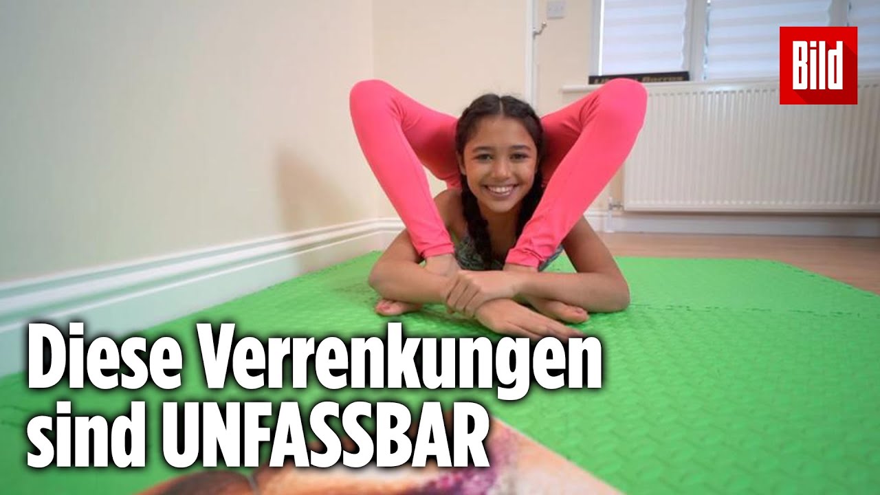 „Elastigirl“ im Real Life: Liberty (12) kann sich in zwei Teile falten ...