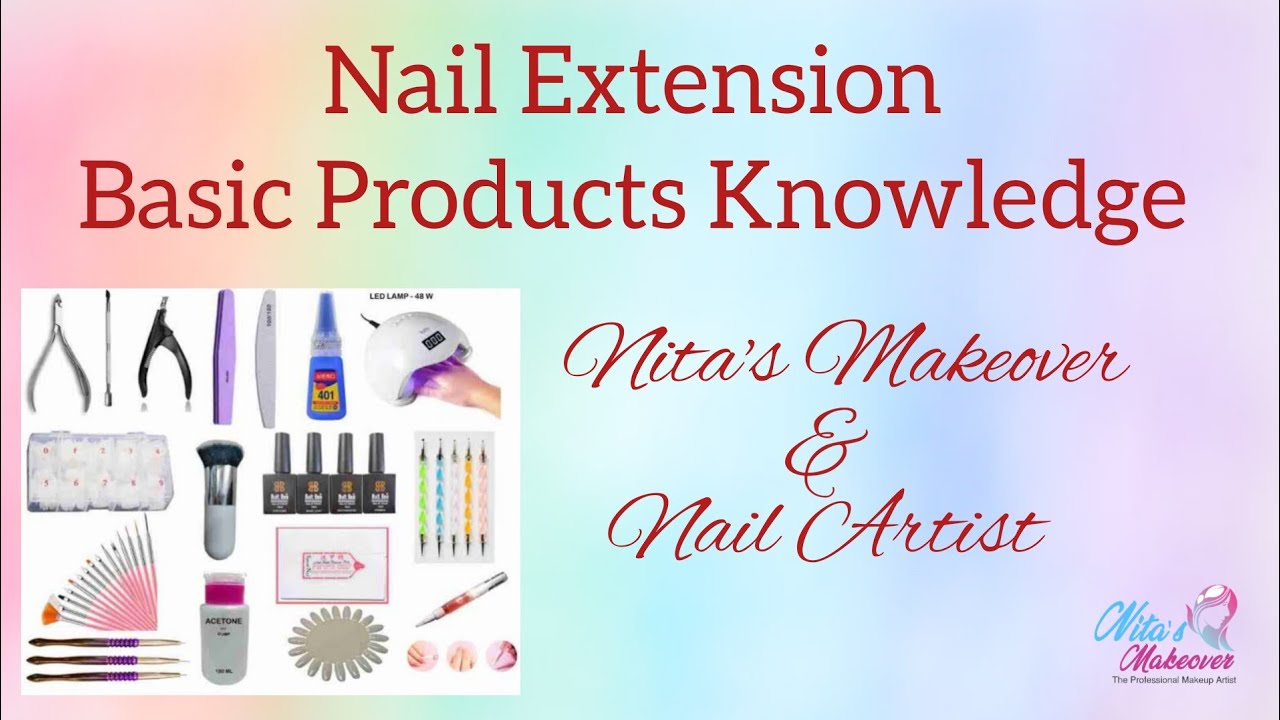Nail Extension Basic Product Knowledge || Nail Extension Product ...