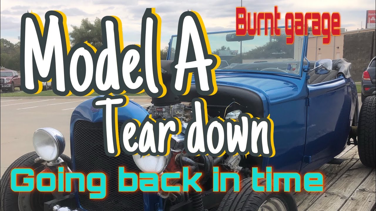 Hot rod roadster 30 model a front axle update - YouTube