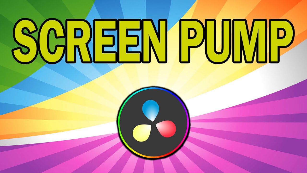 How To Create Screen Pump Effect In Davinci Resolve (2024) - YouTube