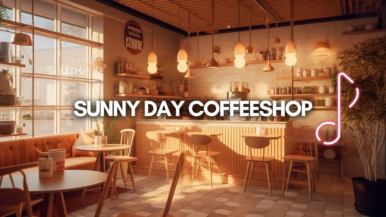 SATURDAY CHILL 】Sunny Day Ambience at COFFEESHOP 🧋Lofi Hip Hop Mix ...