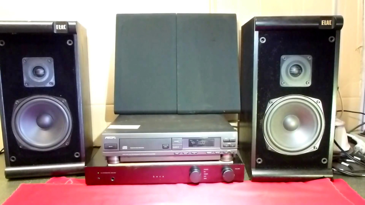 Modify Philips CD230,Elac EL60 spkrs,Aura amp and Sting - YouTube
