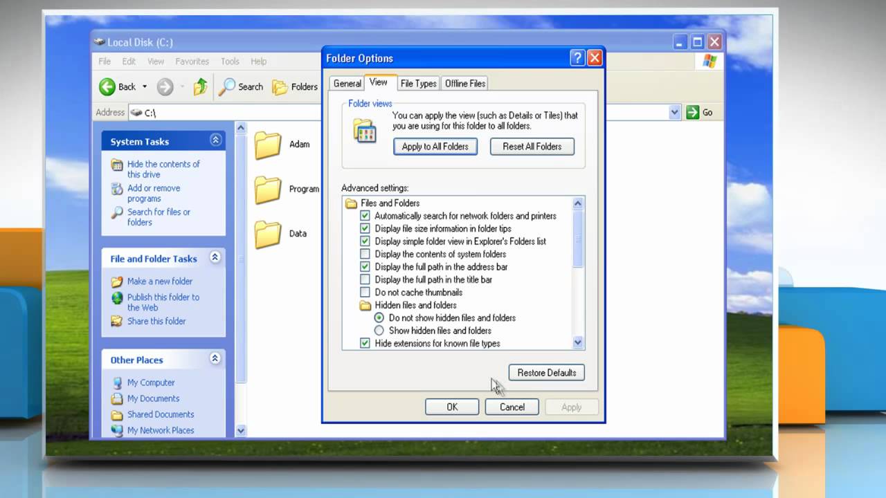 Windows XP How To Create Hidden Folder On Windows XP based PC YouTube windows-xp-how-to-create-hidden-folder-on-windows-xp-based-pc-youtube