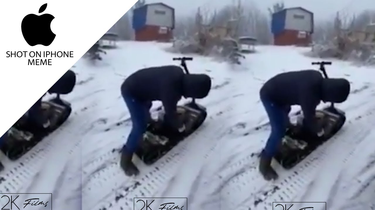 Shot on Iphone Meme (SNOW-FAIL😂) - 2k Films - YouTube