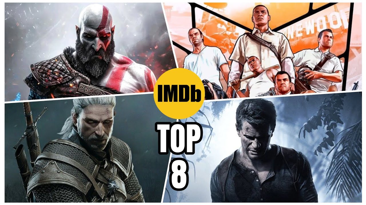 Top 8 Video Games According To Imdb - YouTube