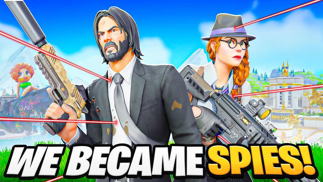 We Became SPIES in FORTNITE? - YouTube