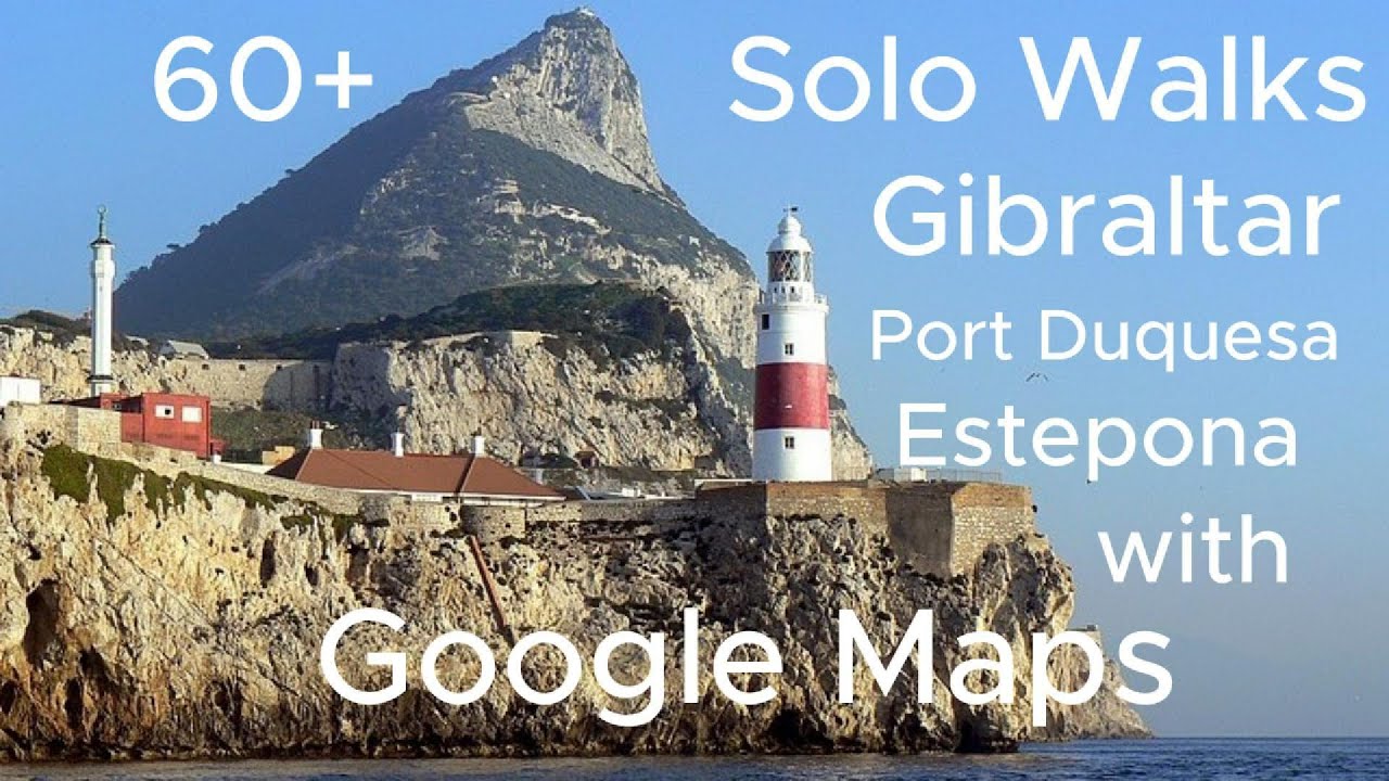 60+ Solo Walk with me Gibraltar Port Duquesa to Estepona Marina with ...