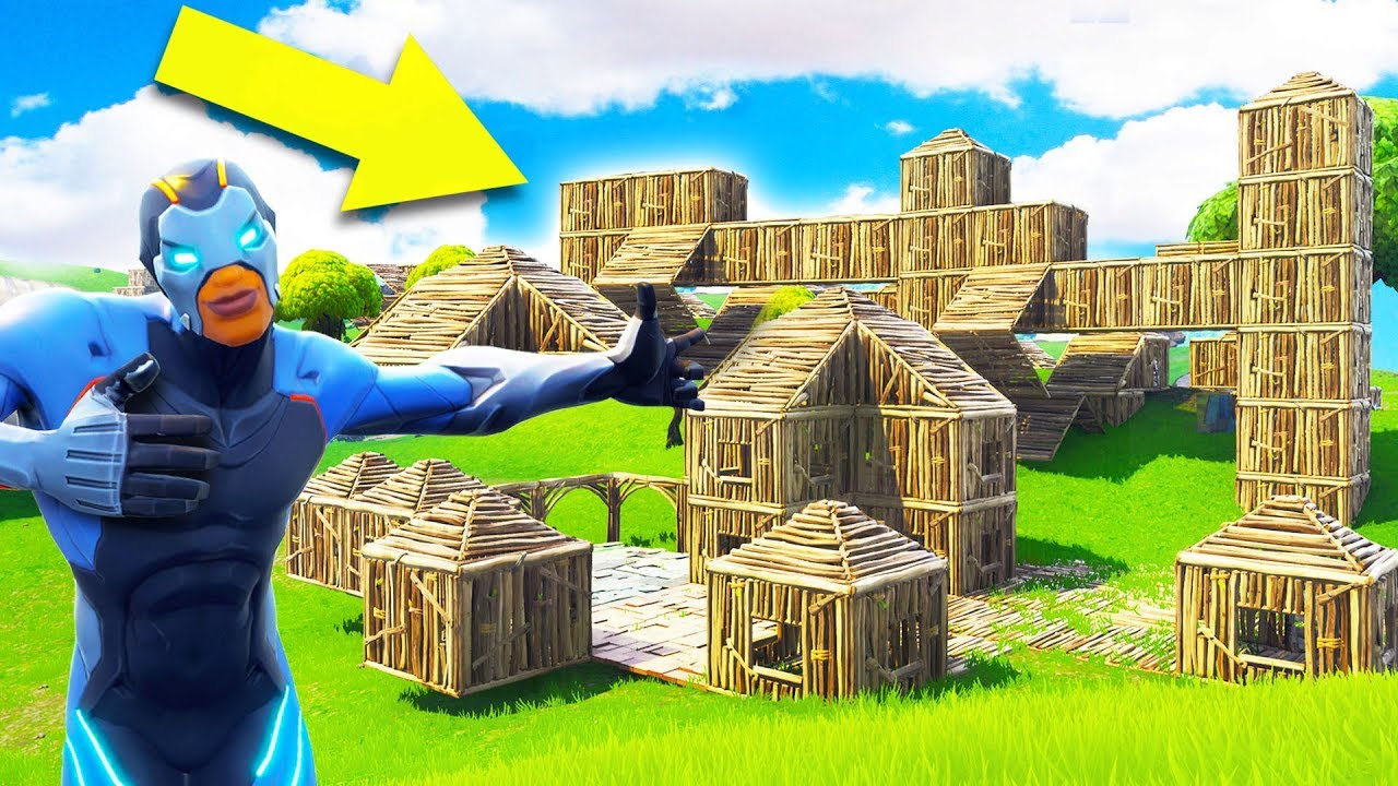 BUILDING A NEW CITY CHALLENGE! (Fortnite Battle Royale) - YouTube