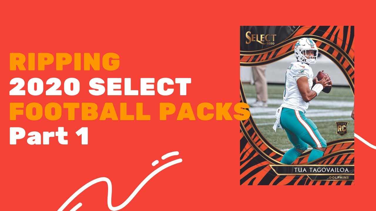 Ripping 2020 Panini Select Football Packs - Wait Til You See What ...
