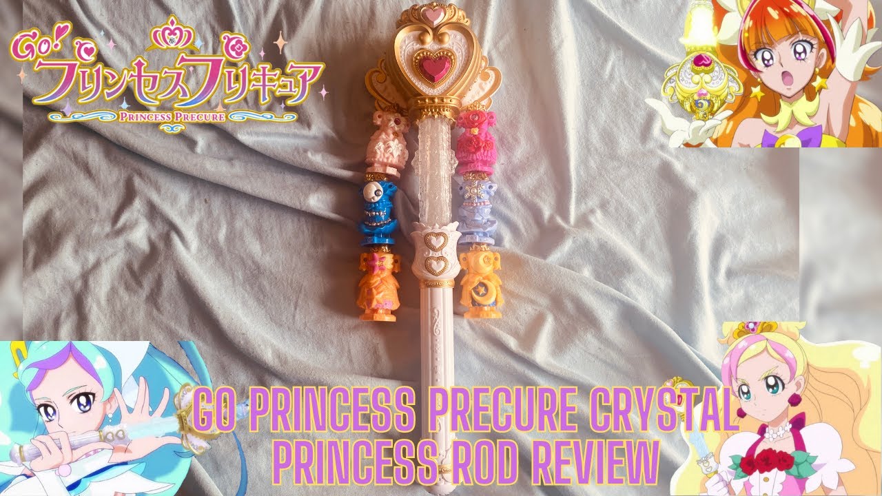 Go Princess Precure Crystal Princess Rod Unboxing - YouTube