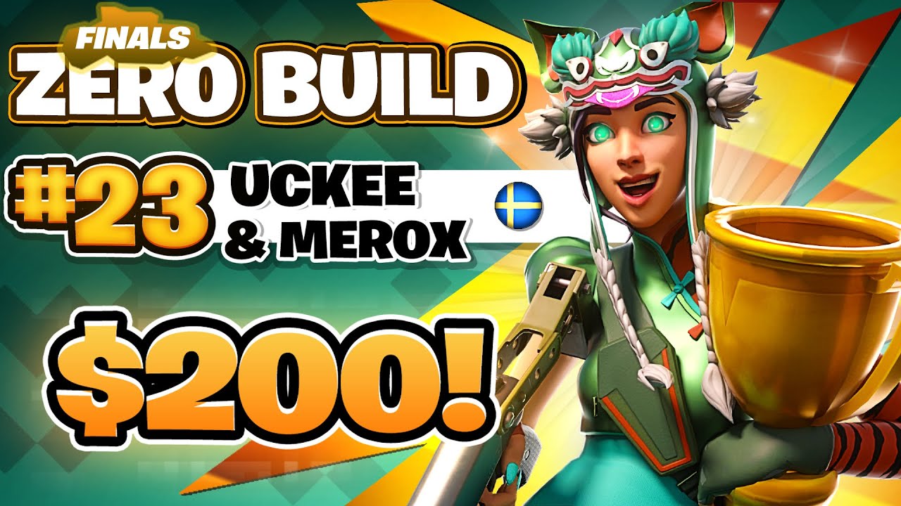 How I Made $200 In The DUO ZERO BUILD CUP 💸 | Uckee - YouTube