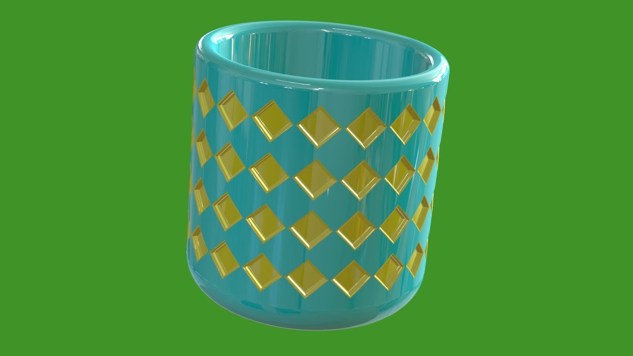 「DESIGN 148」 How to draw Glass by Solidworks - YouTube