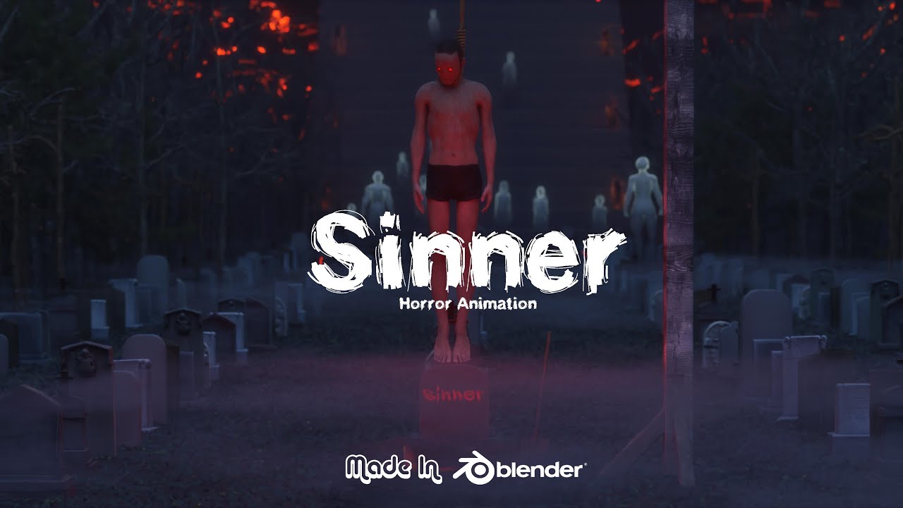 "Sinner" (Horror Animation Made With Blender) - YouTube
