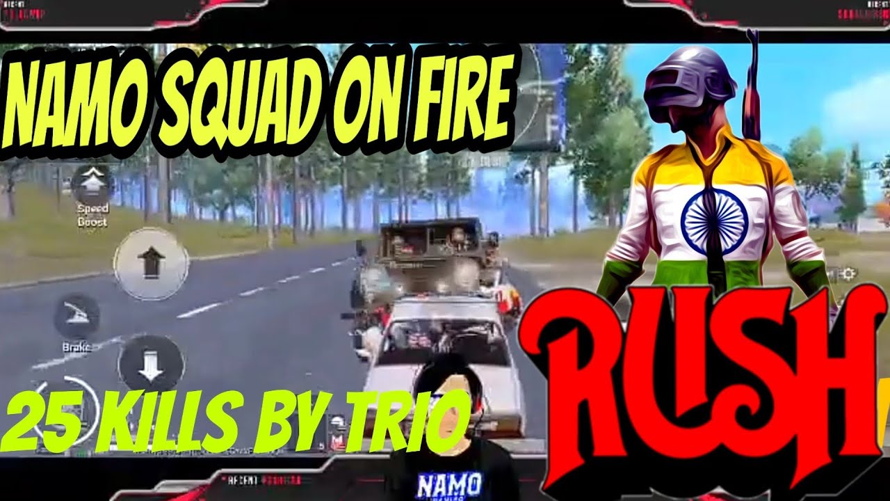 3 VS 4 FULL RUSH GAMEPLAY FT. NAMO STREAM HIGHLIGHTS - YouTube