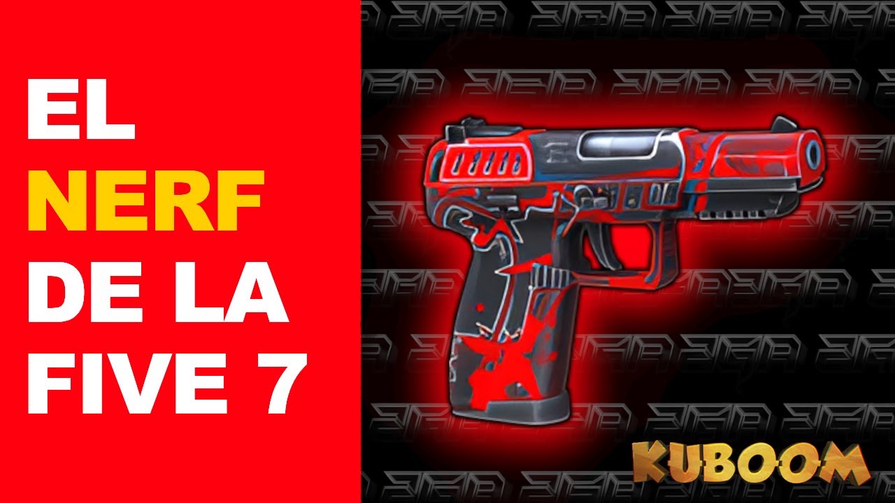 los CAMBIOS de la FIVE SEVEN después de la actualización || KUBOOM 3D PC - YouTube