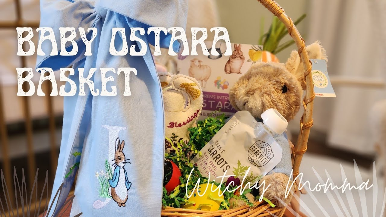 Ostara BABY Basket| Witchy Momma - YouTube