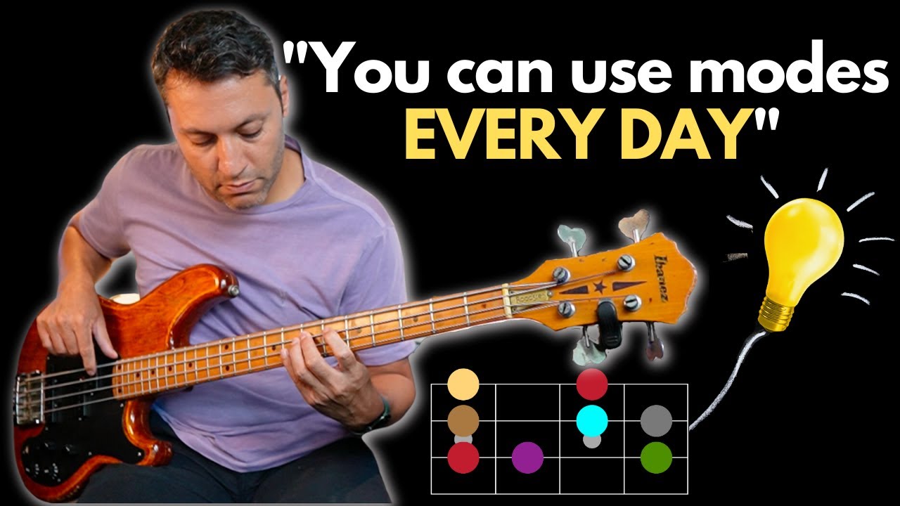 6 Ways To Use Modes On Bass [Finally know what to do!] - YouTube