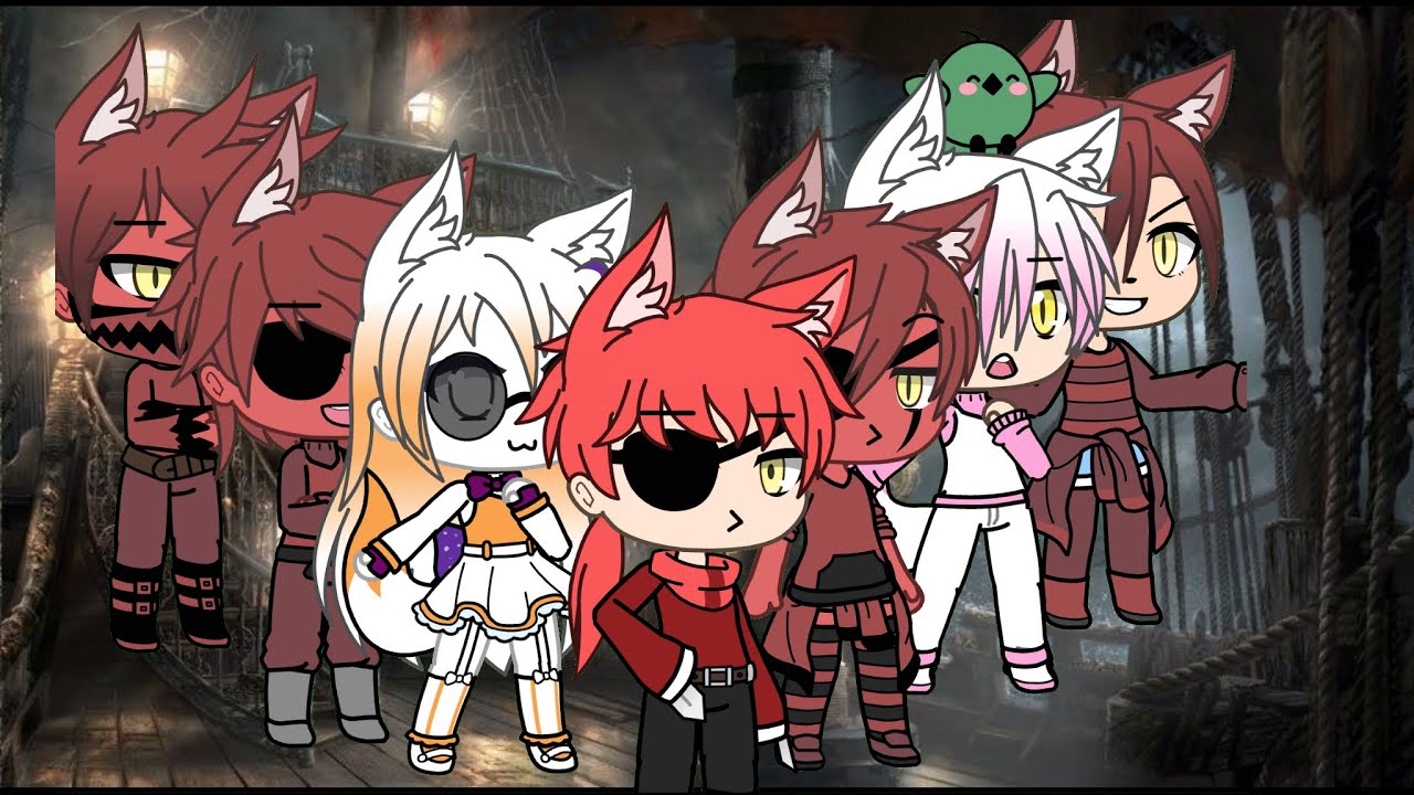 Every Foxy in a nutshell! | The Gacha Kids | FnaF - YouTube