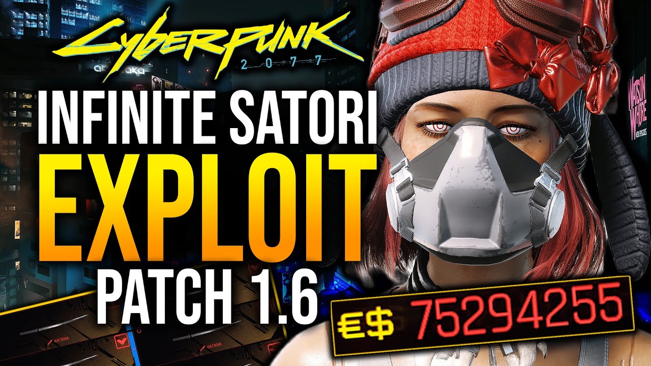 Cyberpunk 2077 Infinite Money Glitch! SATORI Exploit! XP! PATCH 1.6! NEW Exploit! Tips and ...