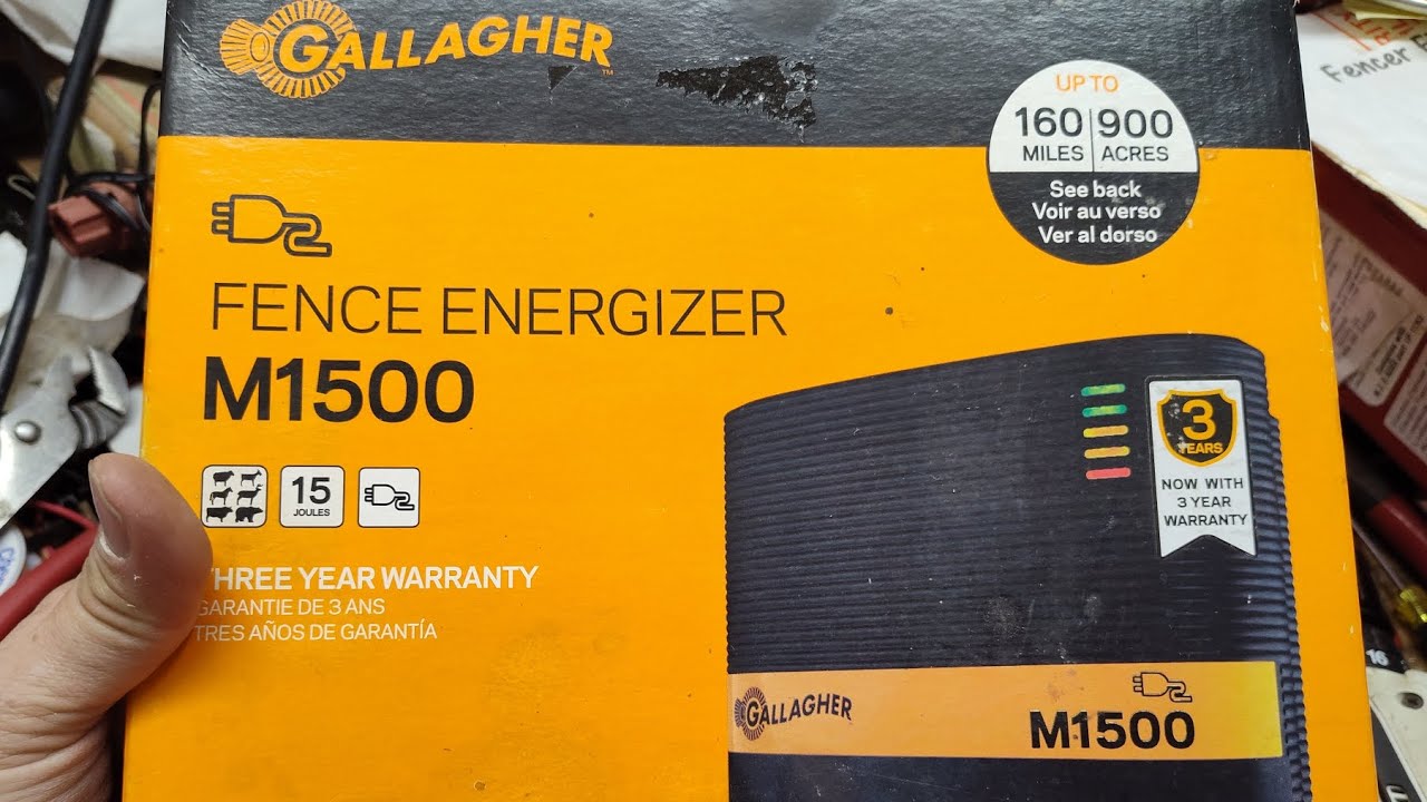 How To Repair A Gallagher M1500 Fence Energizer | Gallagher Fence ...